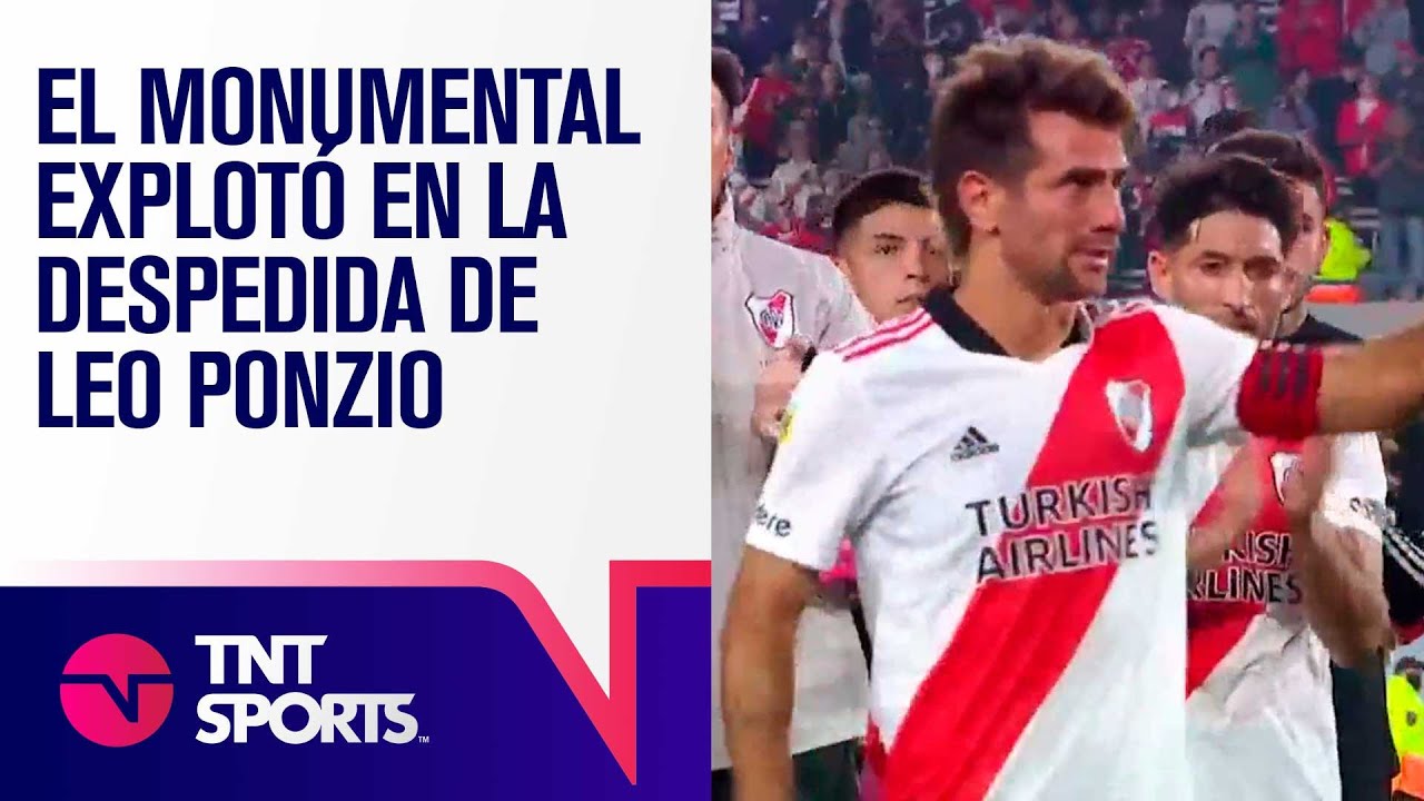 ¡el Monumental 🏟 ExplotÓ En La Despedida De Leo Ponzio 👏 Youtube