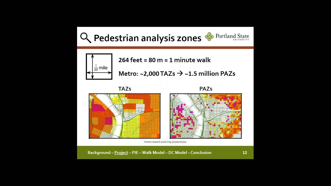 NITC Webinar: Development of a Pedestrian Demand Estimation Tool - YouTube