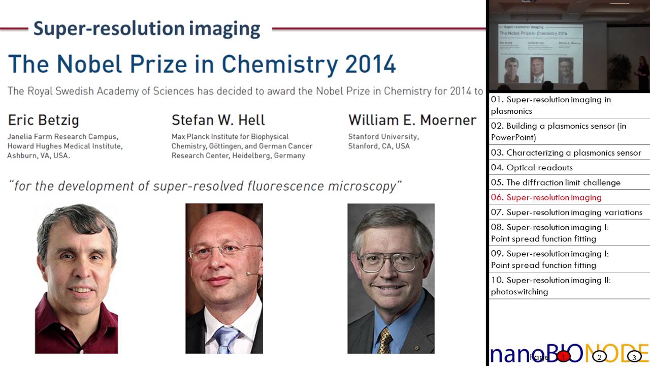 Super-resolution imaging in plasmonics (Katherine Willets) - YouTube