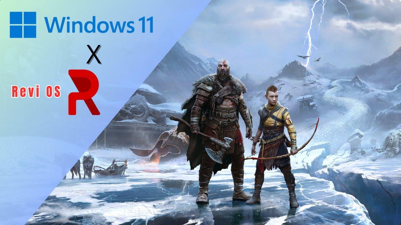 Benchmark Games Test : Windows 24H2 vs Revi OS - YouTube