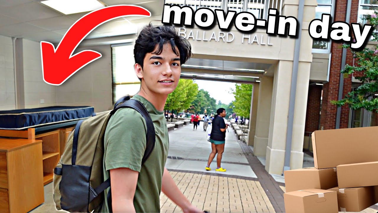 College Move-In Day! - YouTube