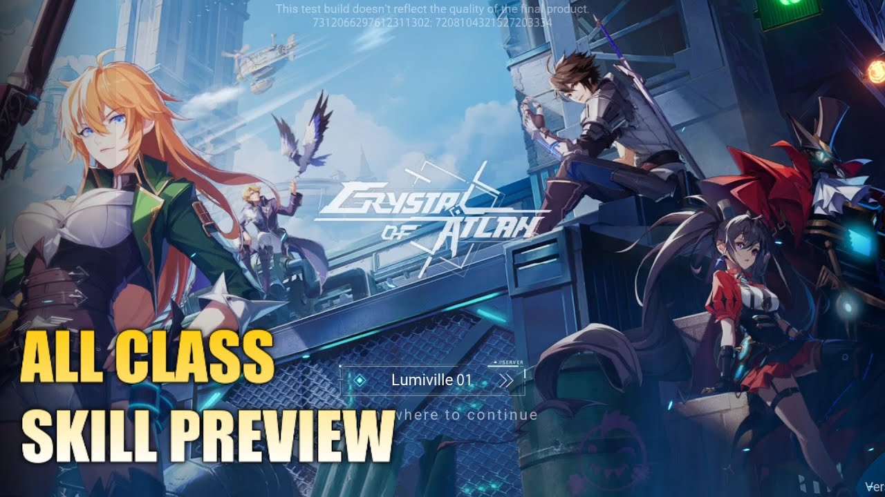 Crystal of Atlan Gameplay - All Class Skill preview - YouTube