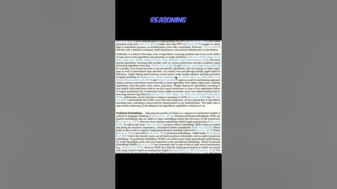 Transformers Can Do Arithmetic with the Right Embeddings #ai #machinelearning #engineering - YouTube