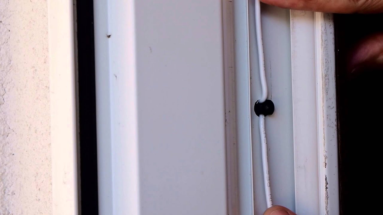 Method 7 -Sliding Doors & Windows with 3/8 hole - YouTube