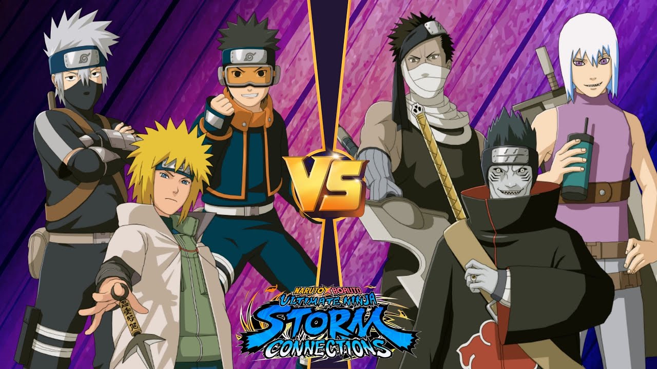 Minato Team VS Kisame Team Three-member team battle NARUTO X BORUTO ...