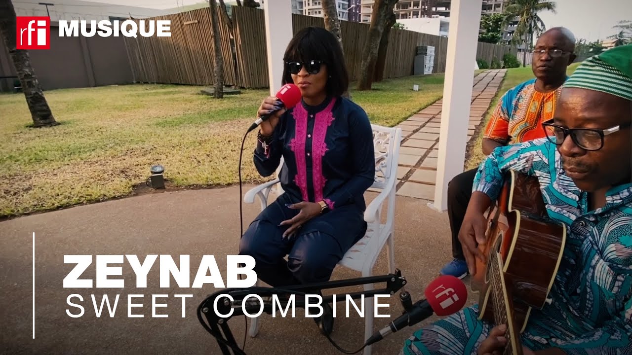 La Béninoise Zeynab interprète en acoustique "Sweet Combine" - YouTube