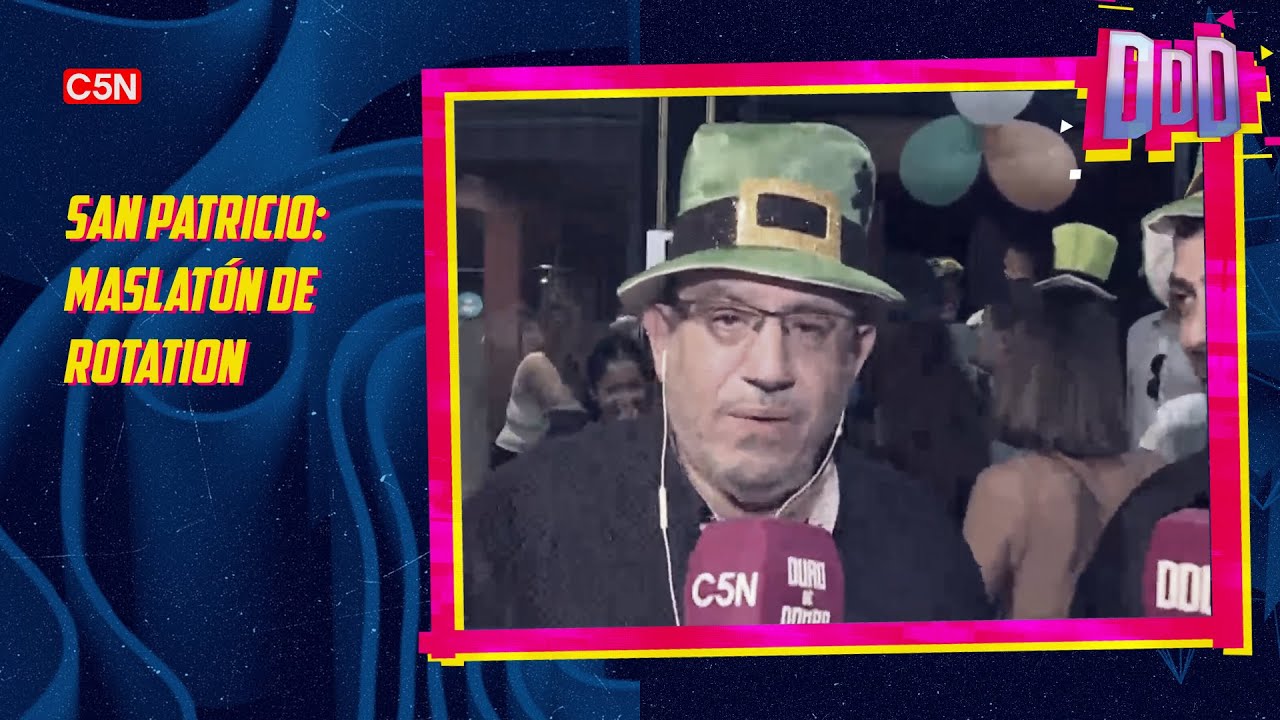 DURO de DOMAR: Maslatón de ROTATION en la FIESTA de SAN PATRICIOS - YouTube