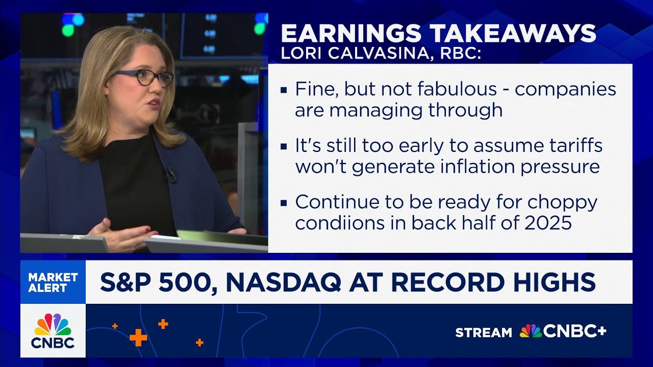RBC Capital Markets' Calvasina: If you look at valuations modeling ...