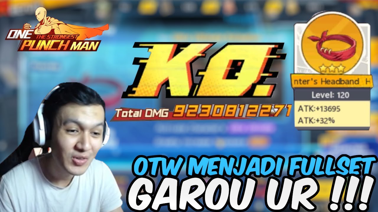 GACHA KEEPSAKE GAROU UR !!! DAMAGE LUBER LUBER ITU NYATA BROK - OPM The ...