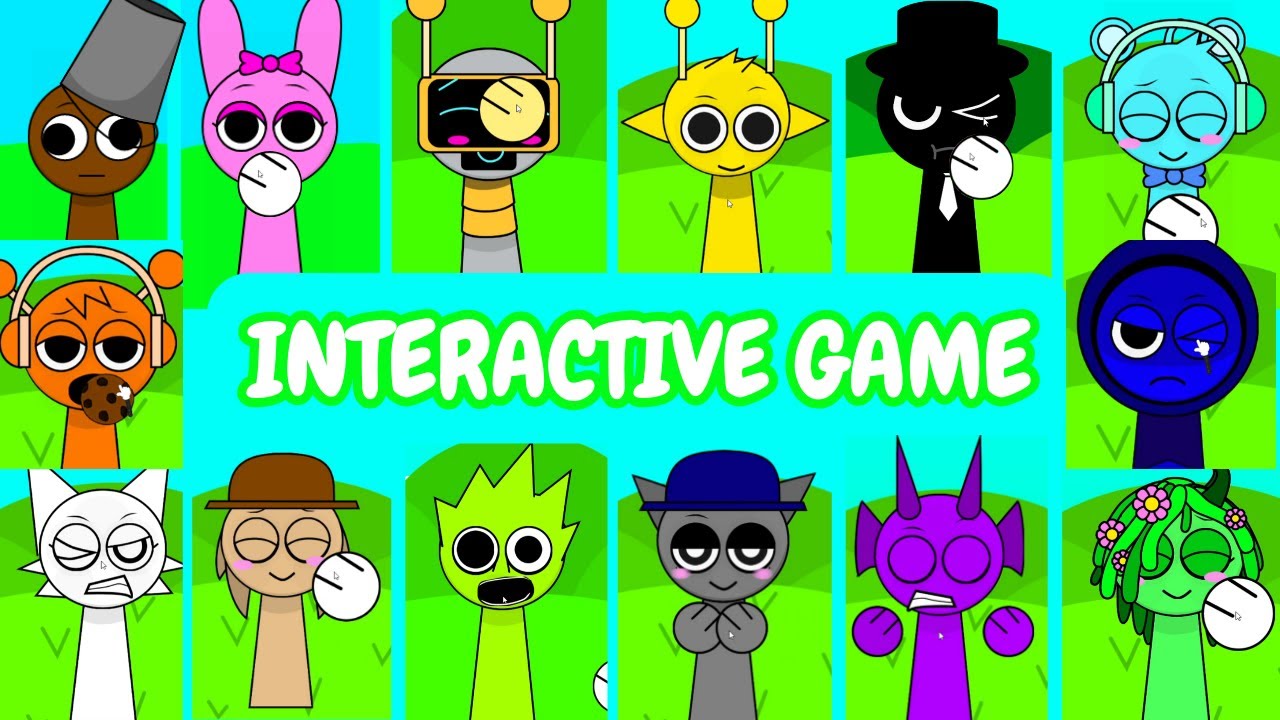 Incredibox Touch Sprunkis - Sprunki Interactive - Gray, Vineria, Durple ...