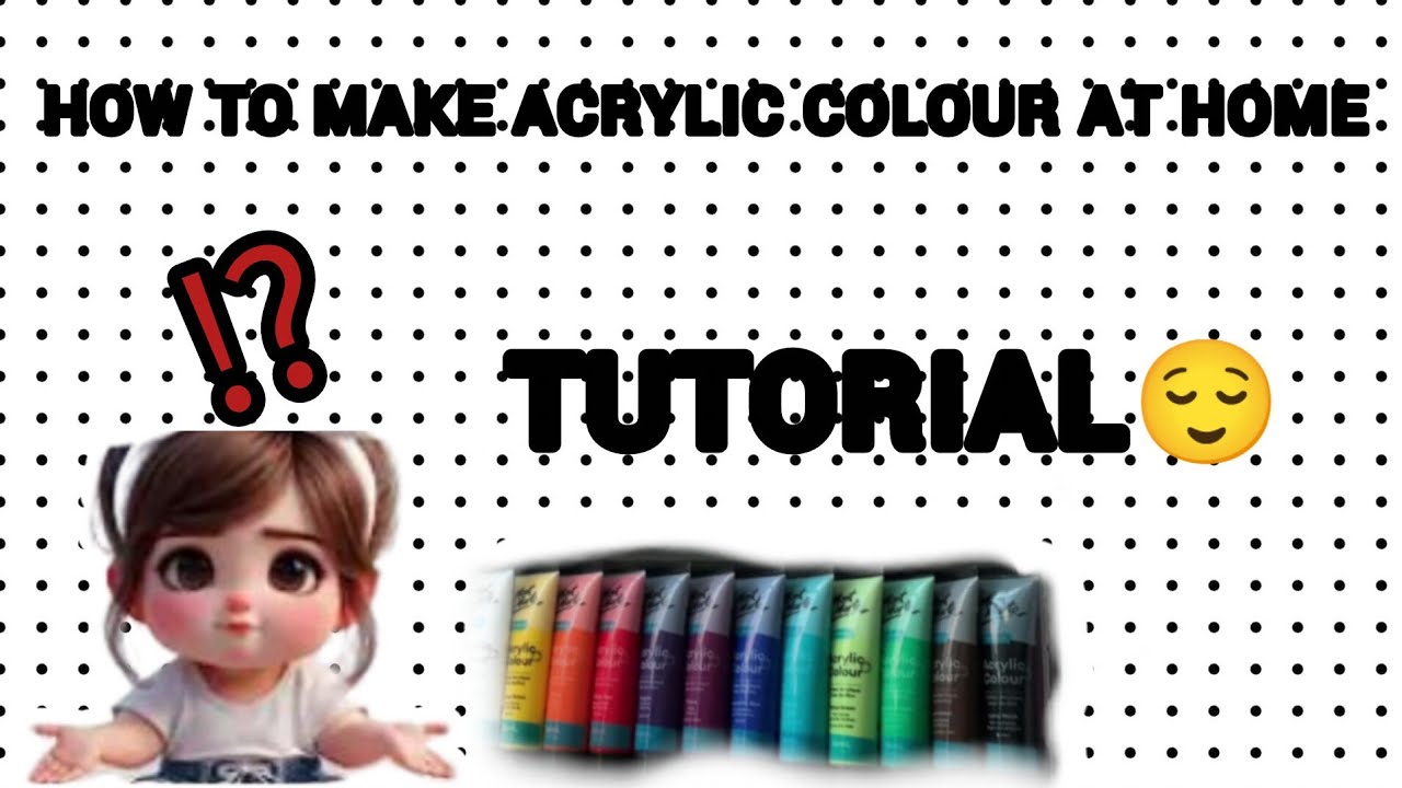 I how to make acrylic colour at home🧐⁉️💥/using chalk powder‼️#asthetic# ...