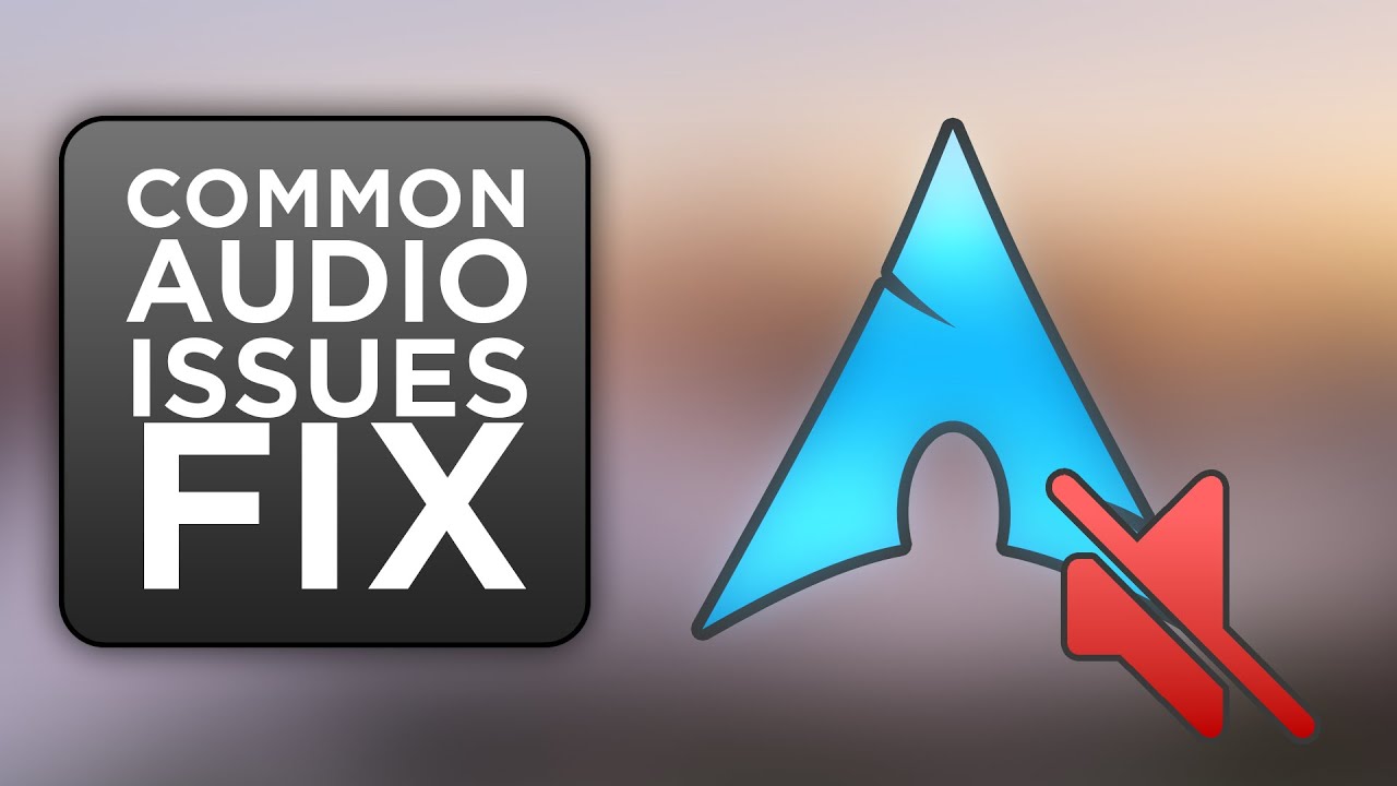 Simple Fix for No Sound in Arch Linux (2025 Guide) - YouTube