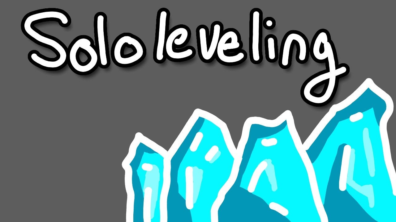 Weeb Alert Solo Leveling Mani - YouTube