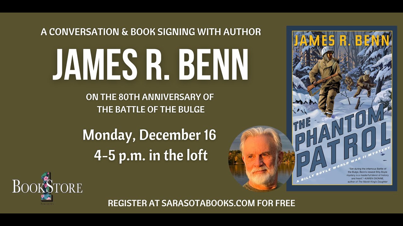 The Phantom Patrol: A Conversation and Book Signing with James R. Benn ...