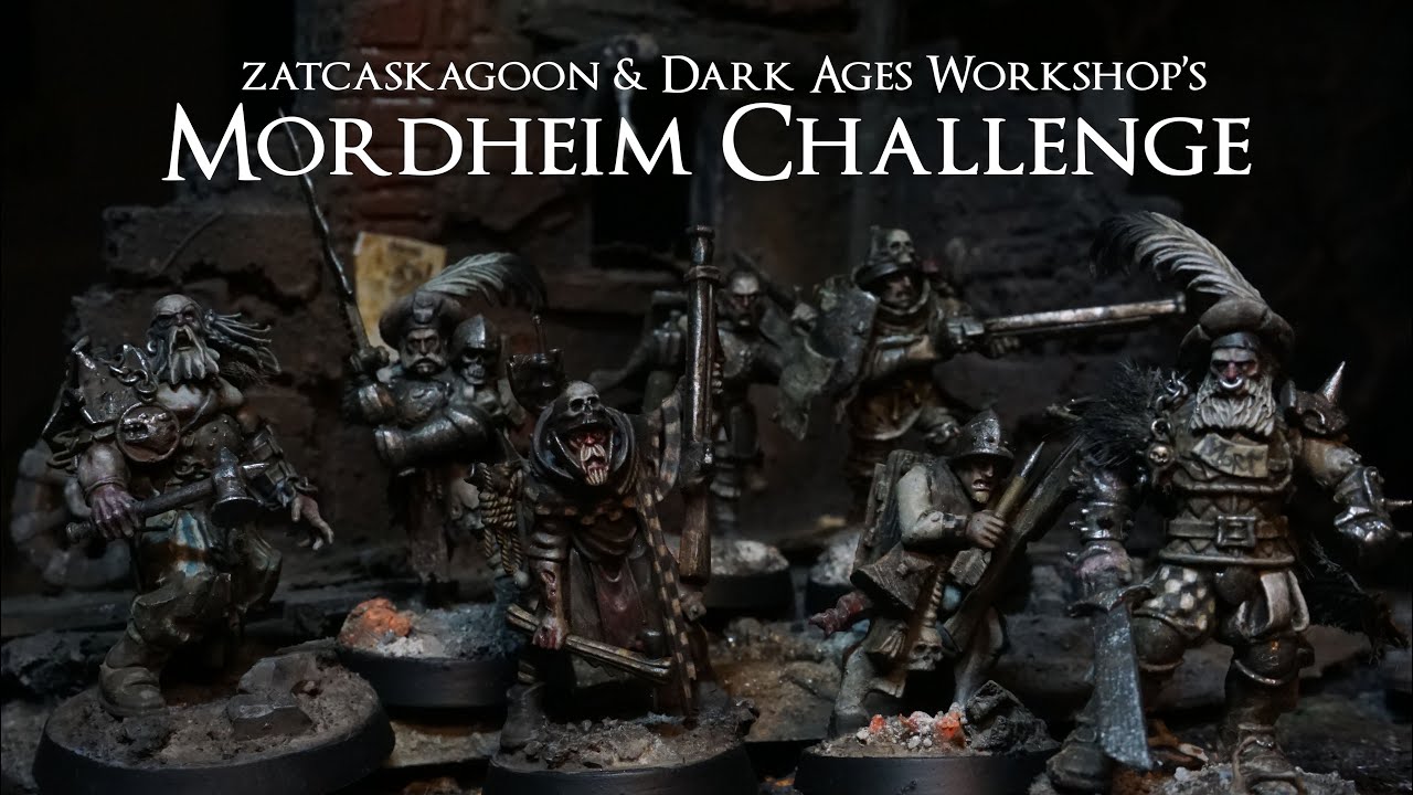 We held a Mordheim Painting Challenge. Here are the results! - YouTube