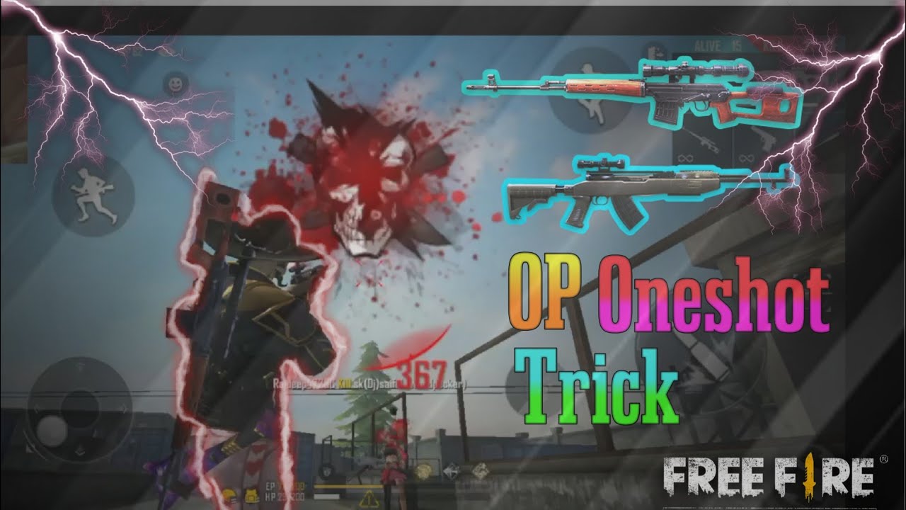 Sks/dragunov one tap headshot trick. Easy headshots😍😍 - YouTube