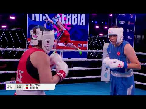 QF W81+kg RZAYEVA AYNUR (AZE) vs GUNERI ELIF (TUR) | IBA WWCHs Niš 2025