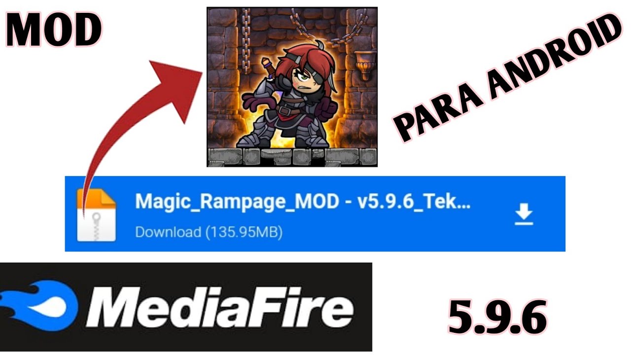 MAGIC RAMPAGE MOD ATUALIZADO DE 2024 VERSÃO 5.9.6 RECENTE - YouTube