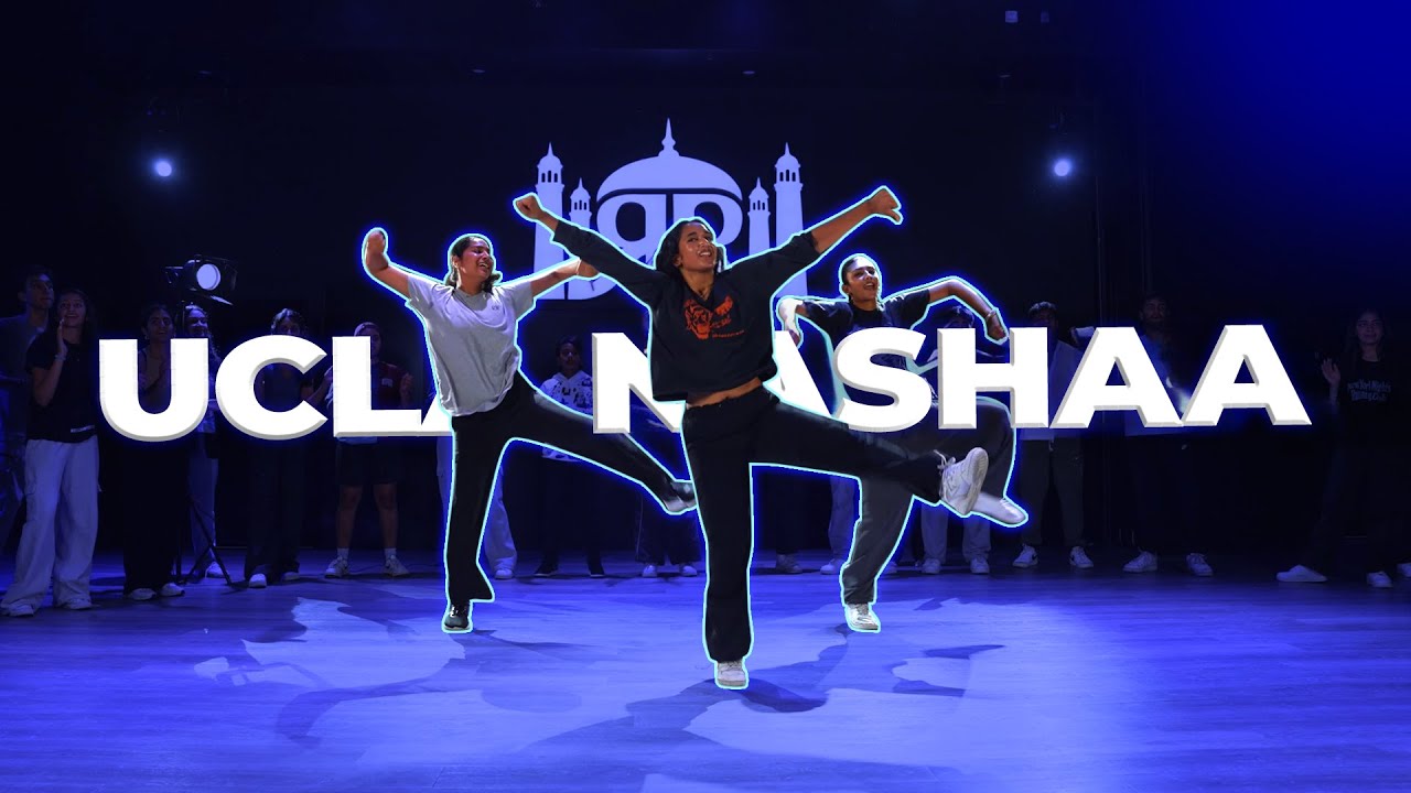 UCLA Nashaa's Bhangra Workshop at RRB Studios - YouTube