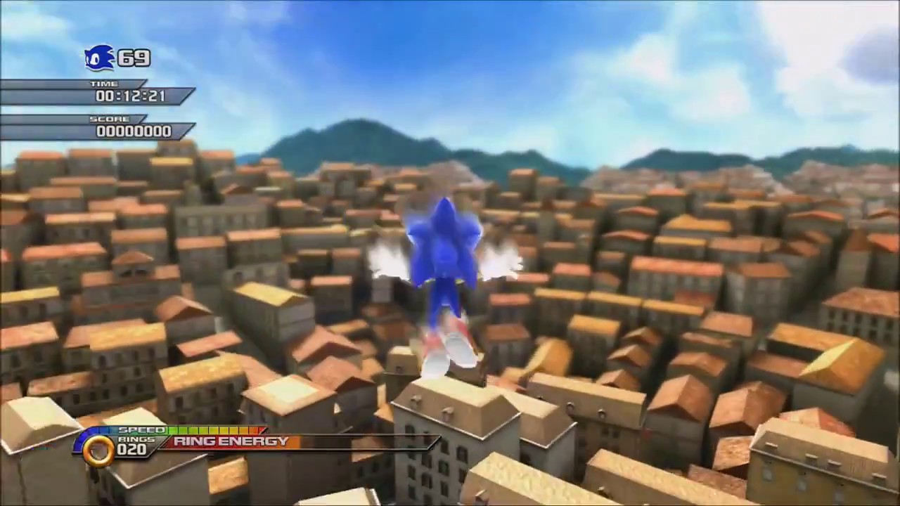 Sonic Unleashed Rooftop Run Act1 - YouTube