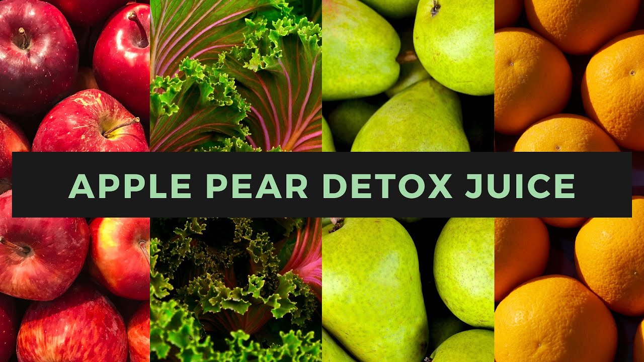 Apple Pear Detox Juice Recipe in the Thermomix TM6 #HealthyDiet # ...