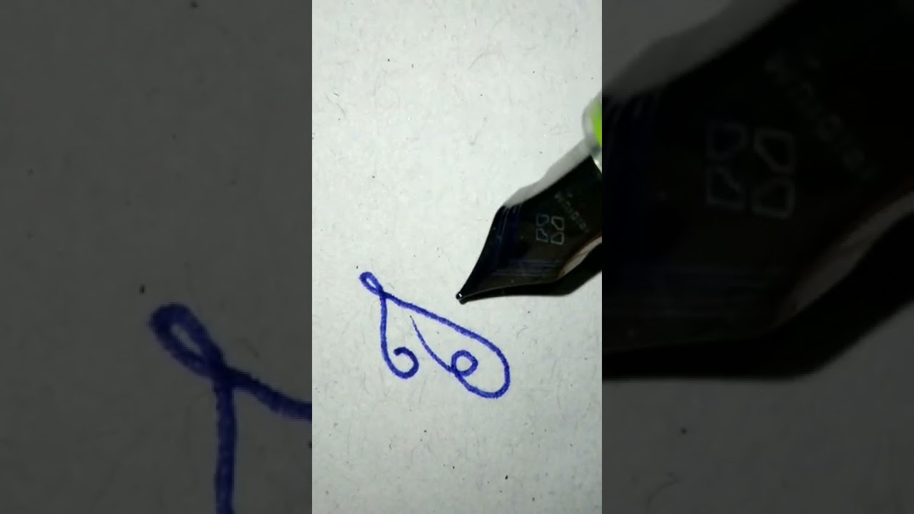 how to write Tanya #calligraphy #cursive #fountainpen⛲ #writing #pen🖋 # ...
