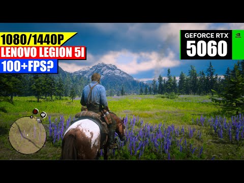 Lenovo Legion 5 (RTX 5060) | Red Dead Redemption 2 Performance Test | 1440p vs 1080p