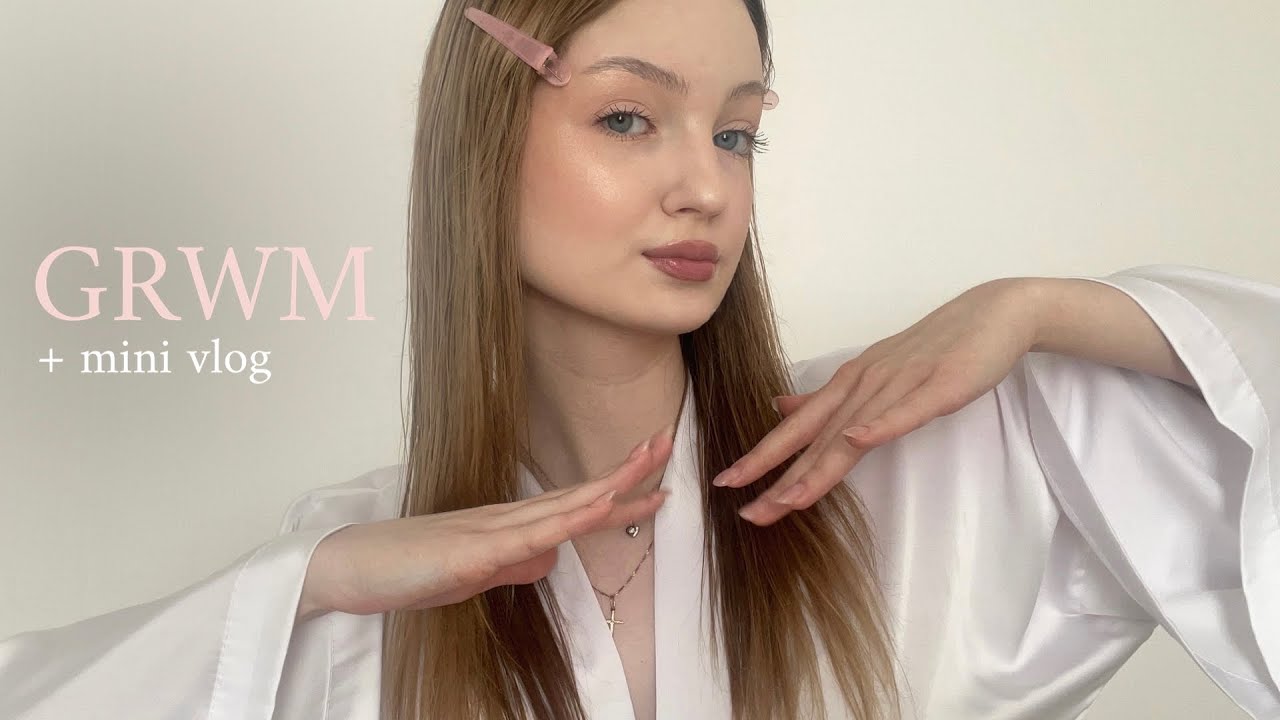 grwm 🎀 на свидание | cute makeup, разговоры + mini vlog - YouTube