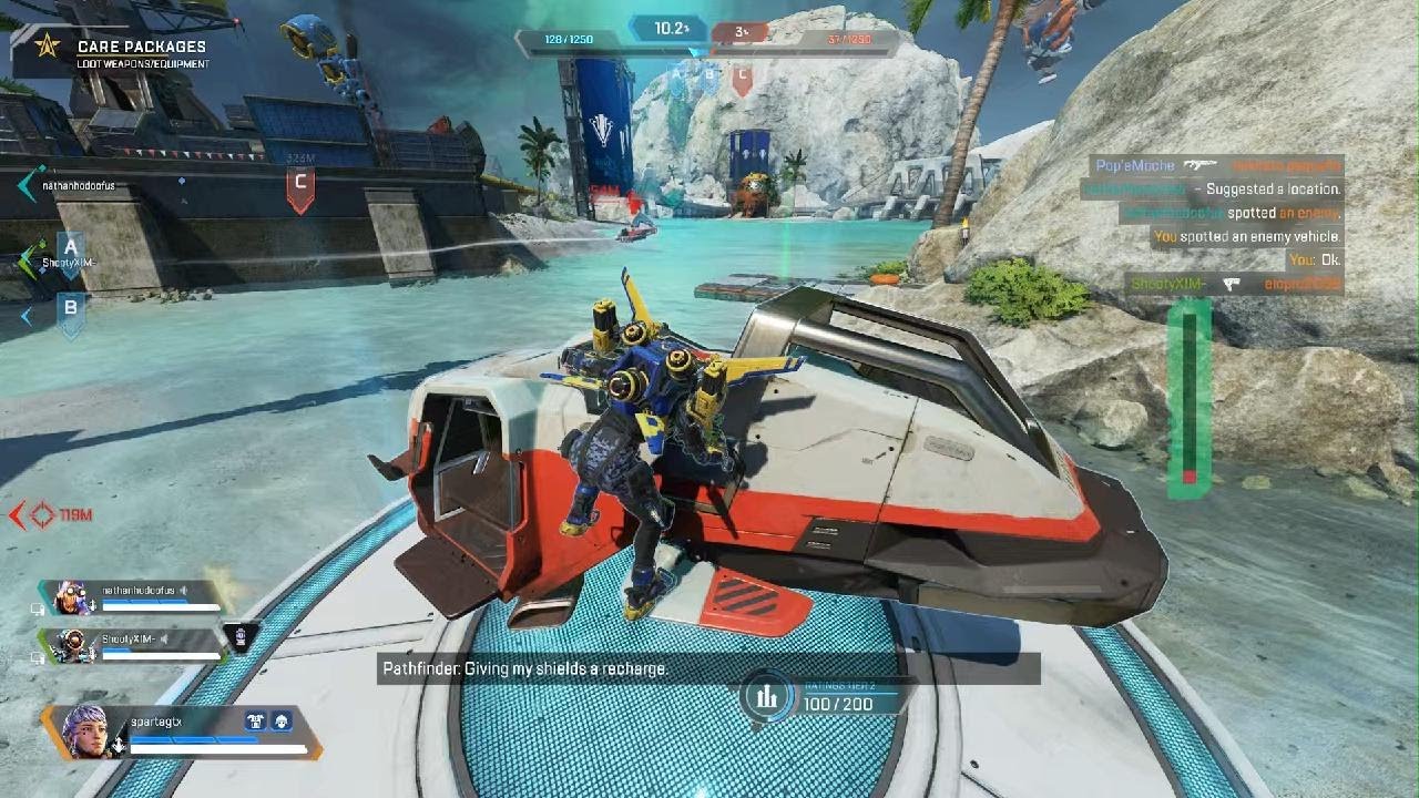 Apex Legends Trident chase - YouTube