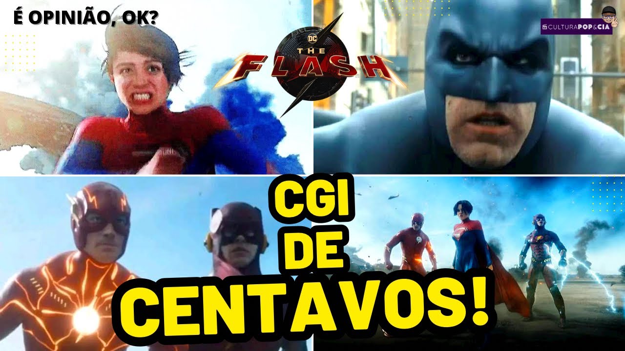 CGI DE THE FLASH ESTÁ HORRÍVEL MESMO? - YouTube