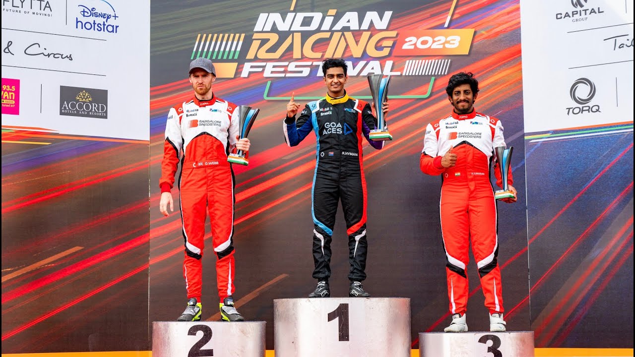 INDIAN RACING LEAGUE | 2023 | ROUND 2: RACE 1 | HIGHLIGHTS - YouTube