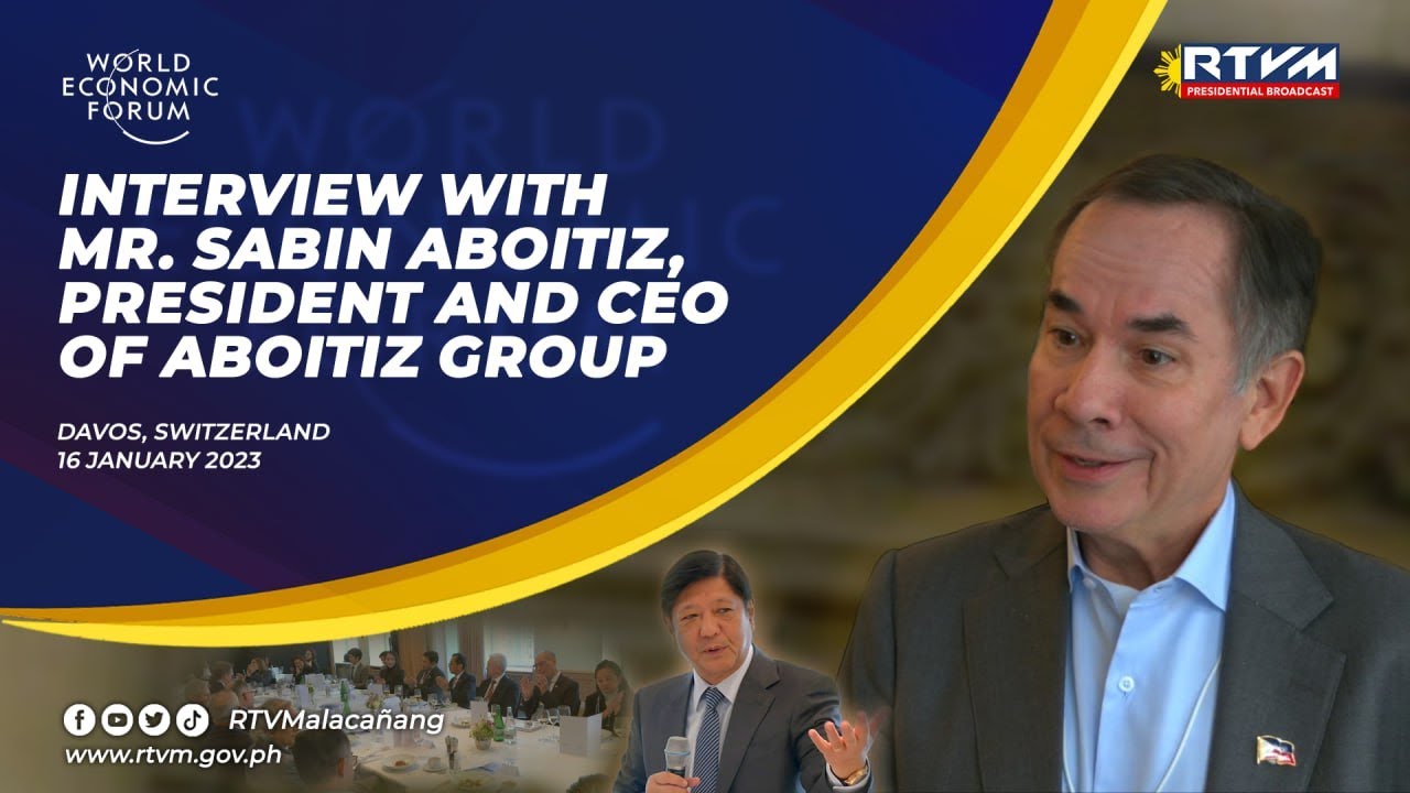 Interview with Mr. Sabin Aboitiz, President and CEO of Aboitiz Group 01 ...