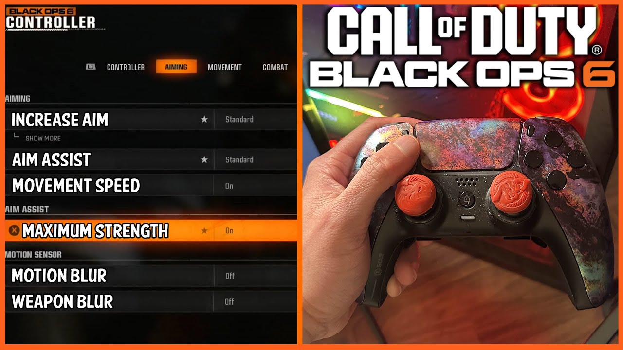 Black Ops 6 BEST CONTROLLER SETTINGS FOR CONSOLE PC BO6 Best