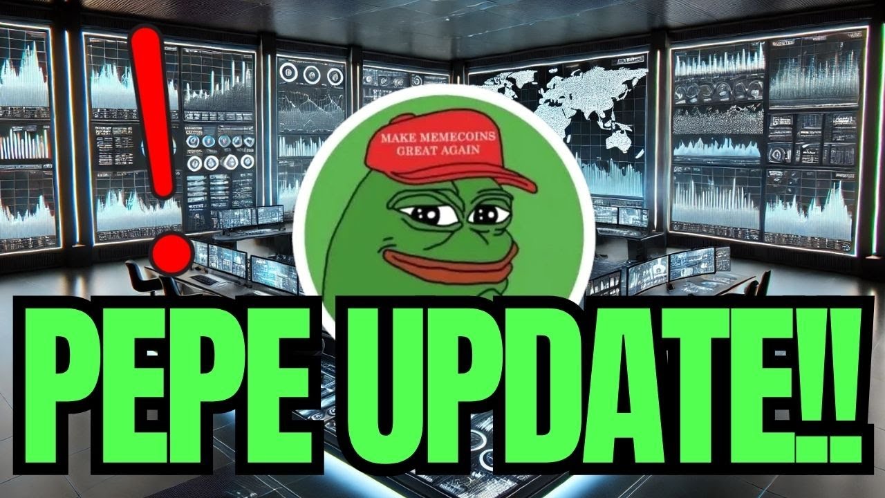 PEPE COIN PRICE UPDATE TODAY 🚨 | WHAT'S GOING ON WITH THE PRICE? | PEPE ...