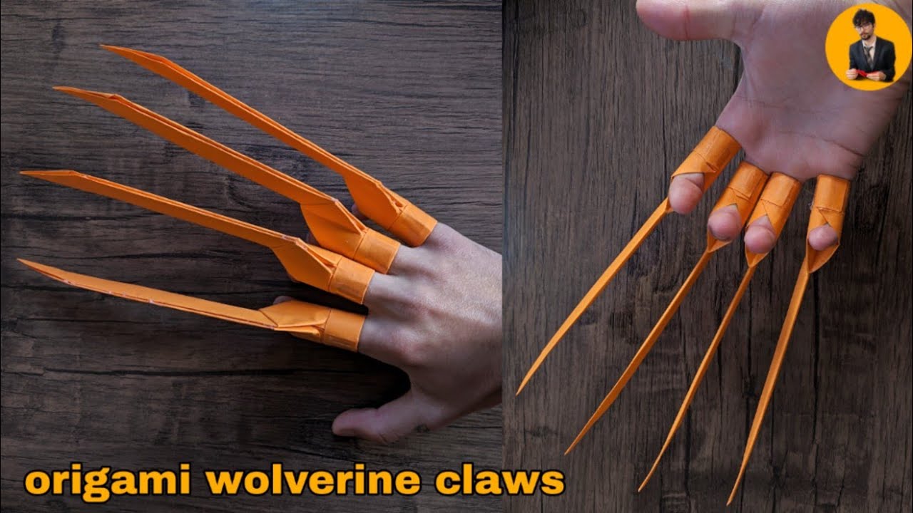 Easy origami Wolverine claw How To Make Paper Wolverine Claws Diy easy-origami-wolverine-claw-how-to-make-paper-wolverine-claws-diy