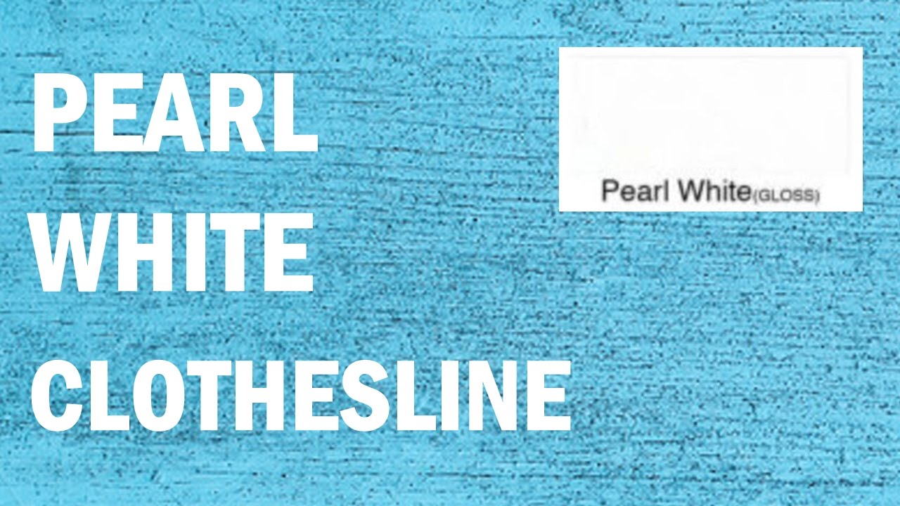 Clothesline Pearl White Colorbond Colour - YouTube