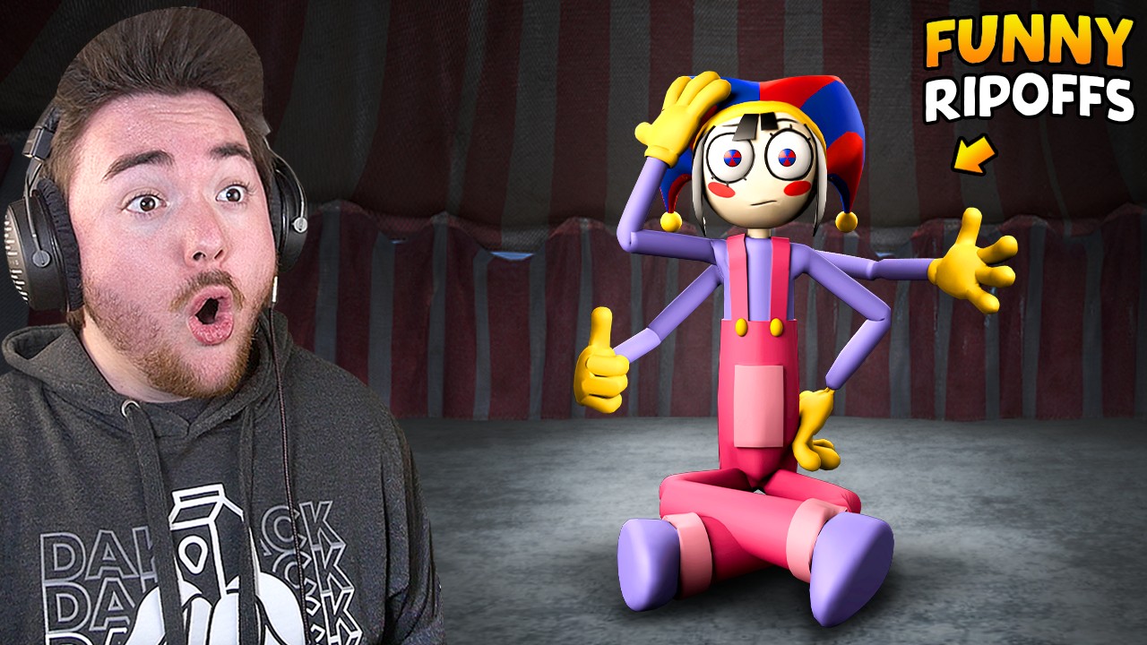 PLAYING NEW THE AMAZING DIGITAL CIRCUS RIPOFFS… (more bad and funny ...