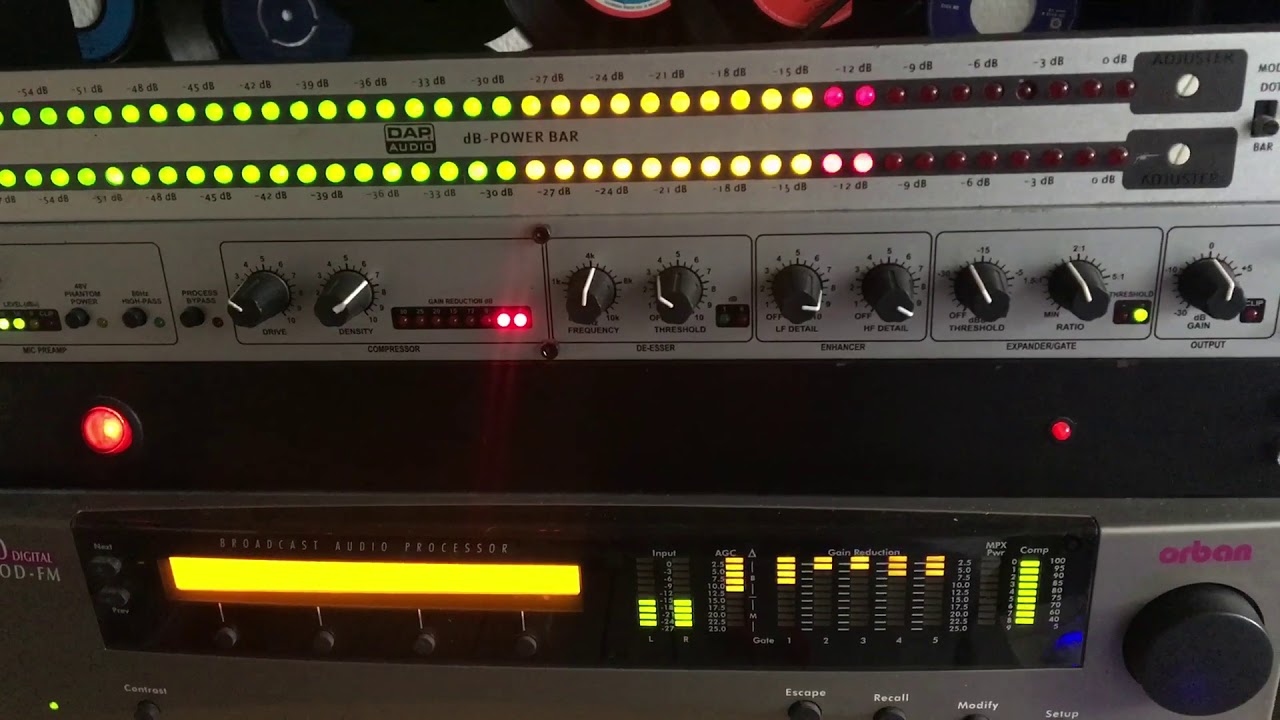 Orban optimod 8300 pirate radio - YouTube