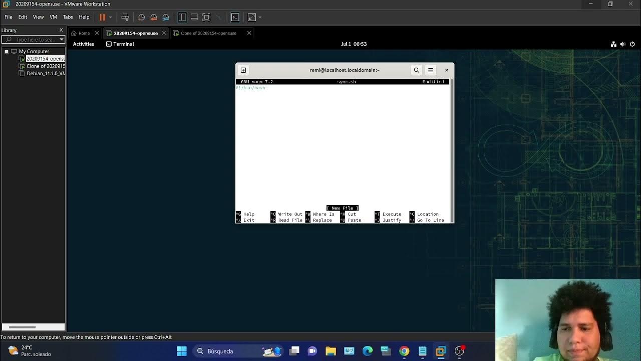 Practica 1: Syncronizacion de carpetas con Rsync - YouTube