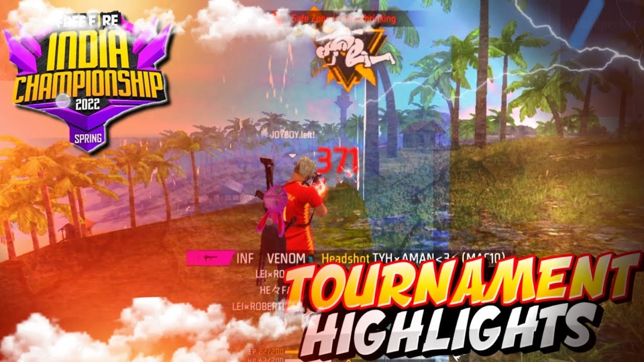 TOURNAMENT HIGHLIGHTS BY MAXX FF || FREE FIRE MAXX - YouTube