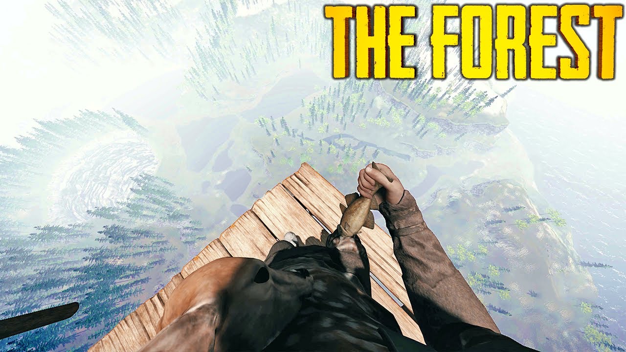 How To Build A 100% Safe Base... In The Sky | The Forest - YouTube