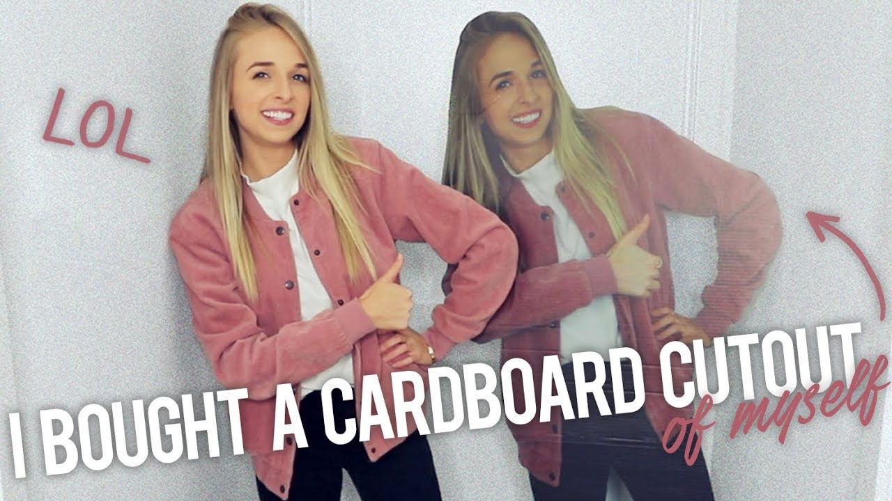 I BOUGHT A CARDBOARD CUTOUT OF MYSELF YouTube i-bought-a-cardboard-cutout-of-myself-youtube