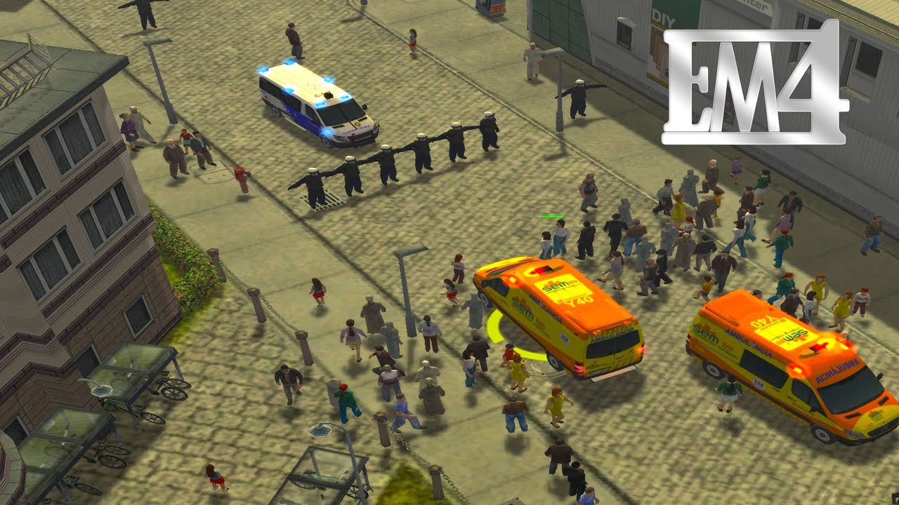 EXPLOSIÓN en el CENTRO DE LA CIUDAD | BARCELONA MOD🚔 EMERGENCY 4 - YouTube
