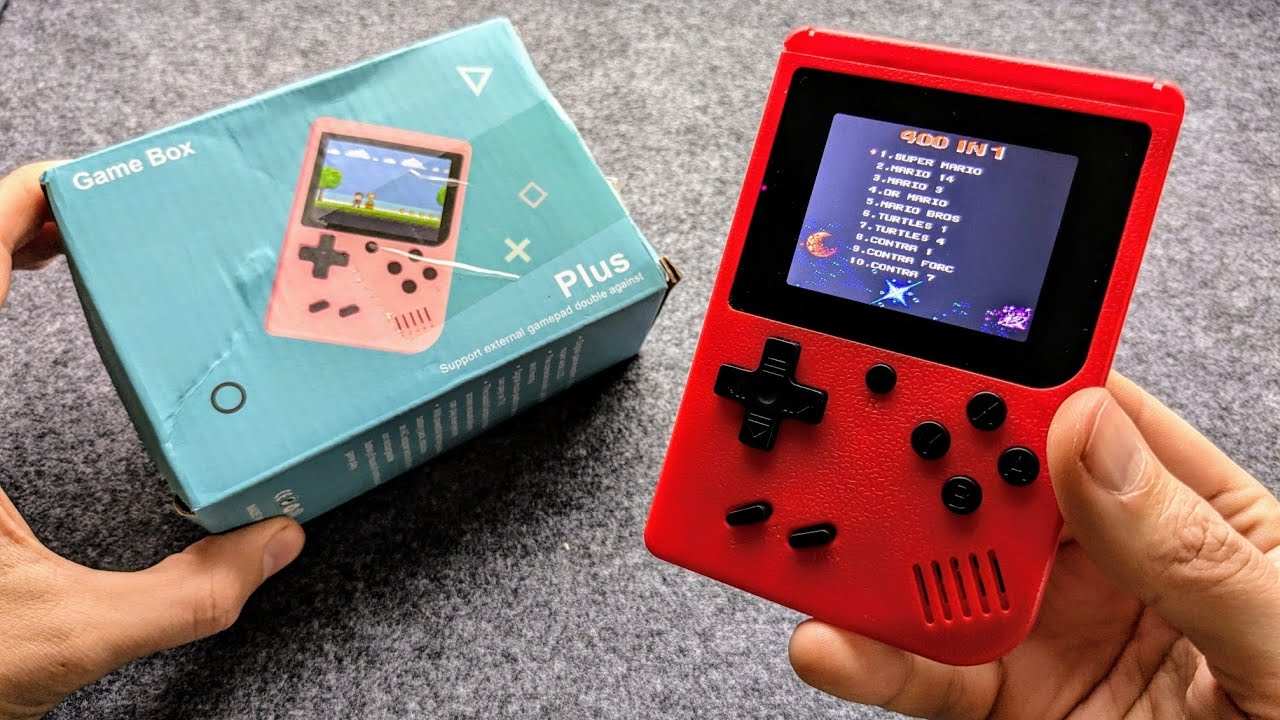 400 Games Mini Gaming Console - Unboxing, Full Review & GamePlay! - YouTube