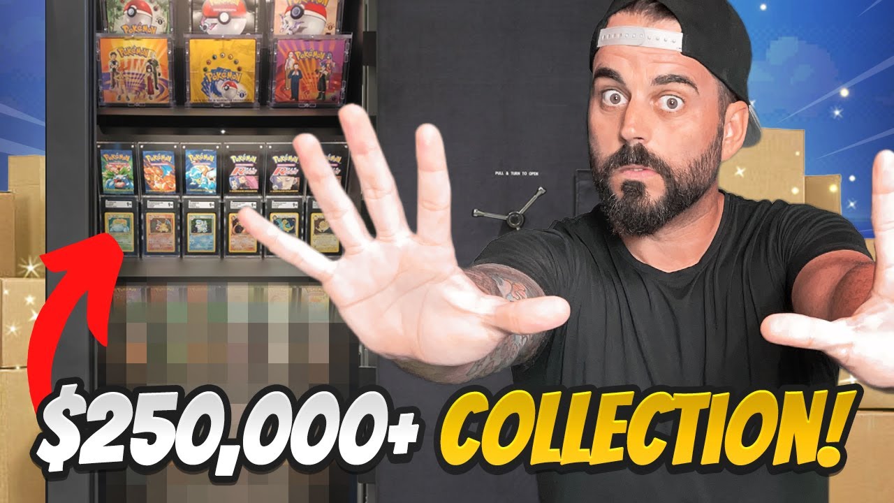 $250,000 Pokemon Safe Collection - YouTube