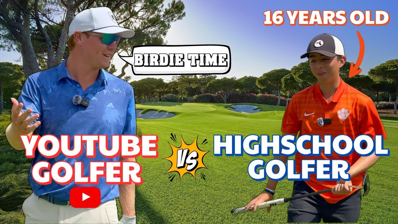 I FINALLY Play Good Golf on Camera | Match Vs Highschool Golfer - YouTube