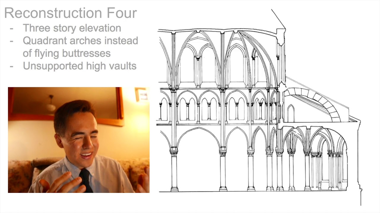 The Origins of Gothic Architecture at Saint-Denis - YouTube