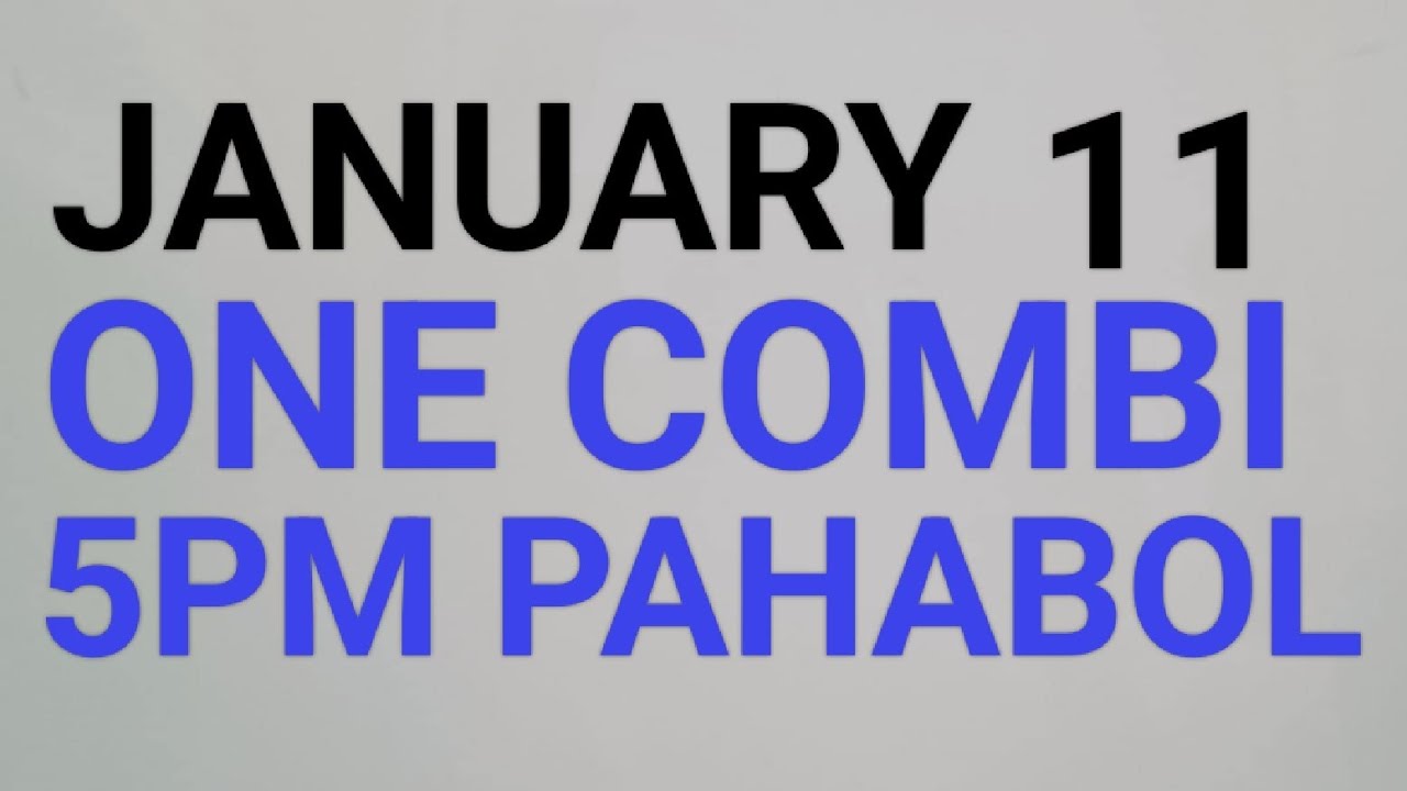 LOVELY SWETRES HEARING JAN 11 5PM PAHABOL ONE COMBI SPECIAL - YouTube