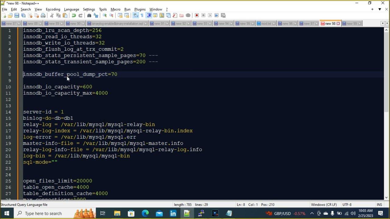MySQL variables explanation #mysql #dba #experiments #it #jobs - YouTube
