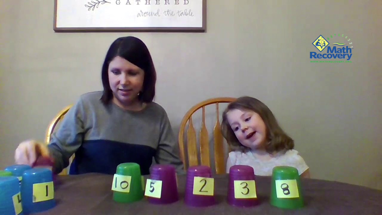 Number Sequence with Cups: 1-10 - YouTube